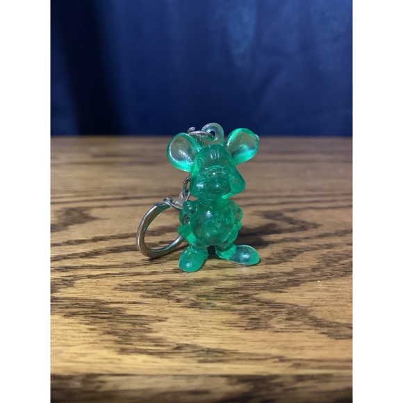 Art | Vintage Topo Gigio Clear Green Keychain Italy Maria Perego Mick ...